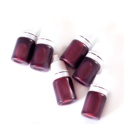 6 Fake Halloween Blood Capsules Trick Joke Horror Vampire Zombie ...