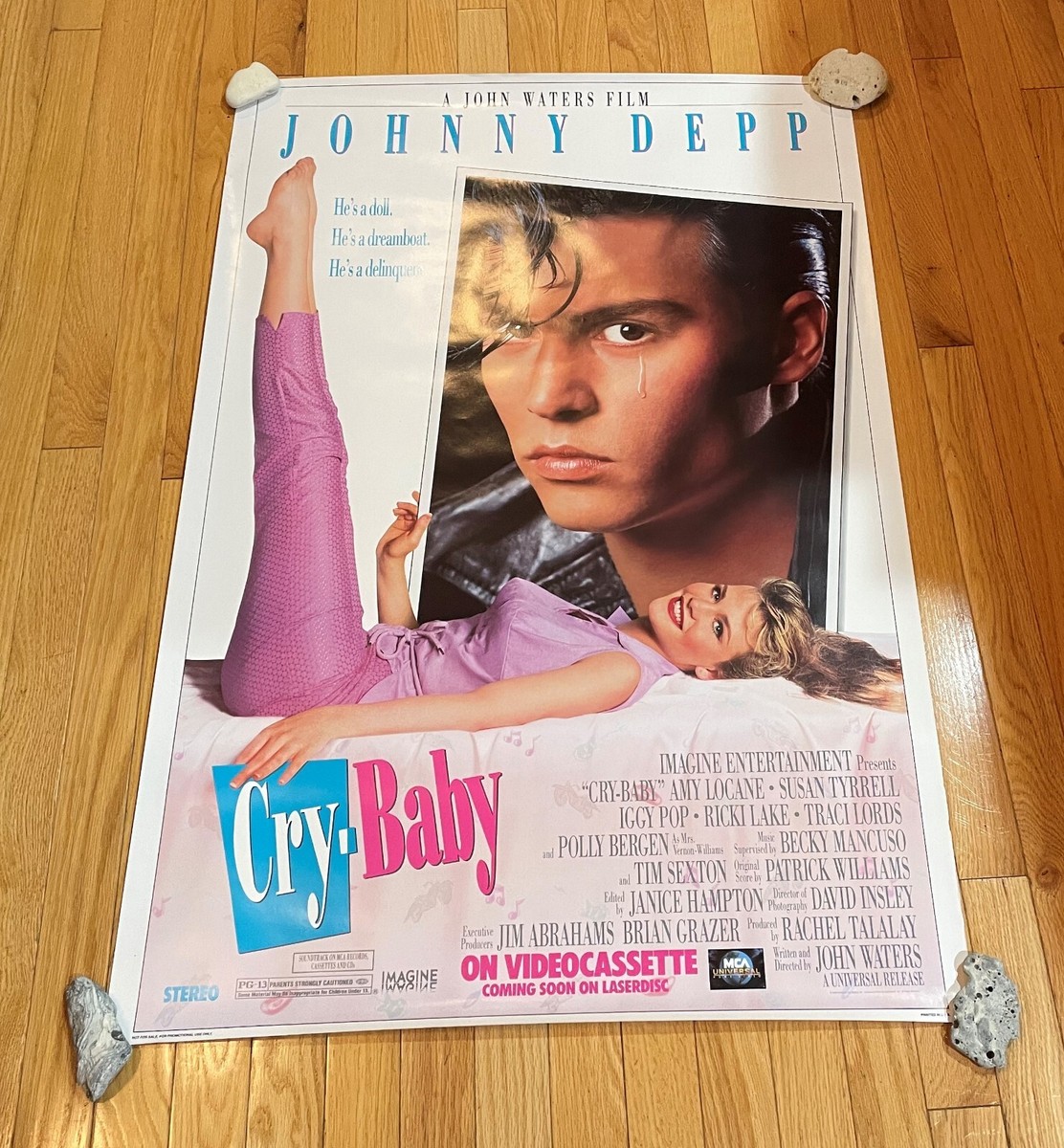 Affiche De Johnny Depp Cry Baby Cry Baby Original Soundtrack Recording