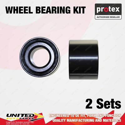 2x Rear Protex Wheel Bearing Kit for Proton S16 Savvy BT 1.1L 1.3L 1.6L ...