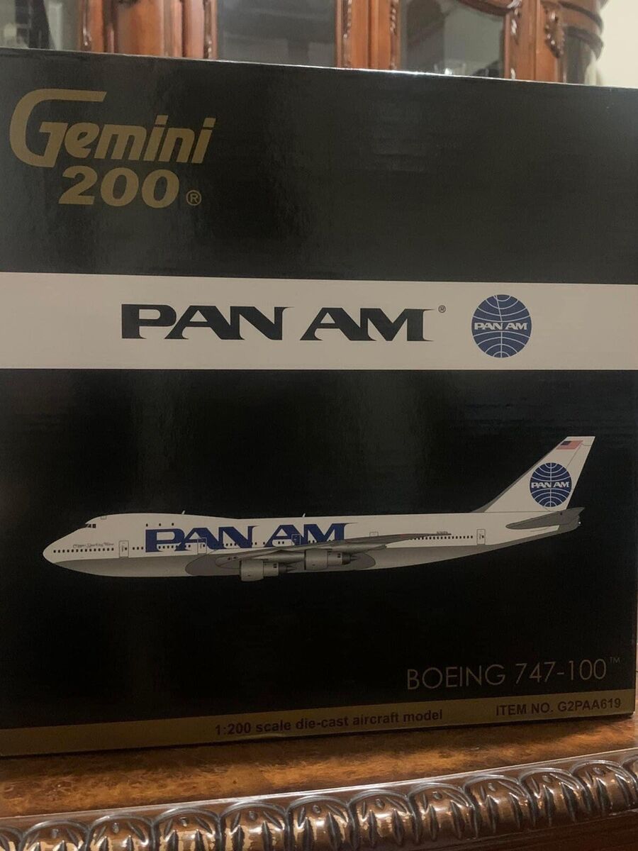 Gemini Jets 200 Boeing 747-100 PAN AM, 1:200 | eBay Gemini Jets 200 Boeing 747-100 PAN AM, 1:200 | eBay