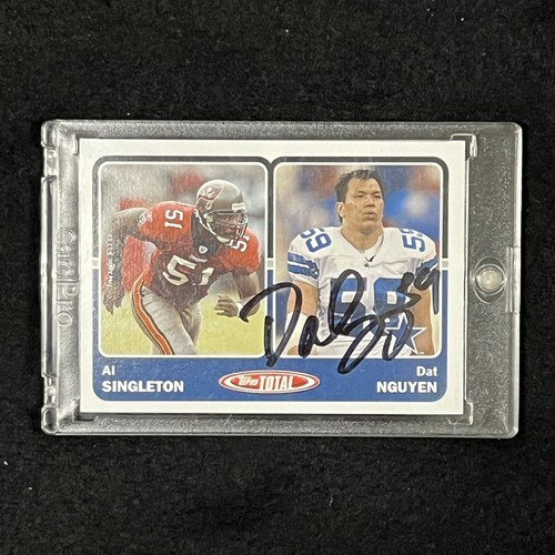 2003 Topps Total Dat Nguyen & Al Singleton Dallas Cowboys #384 ...