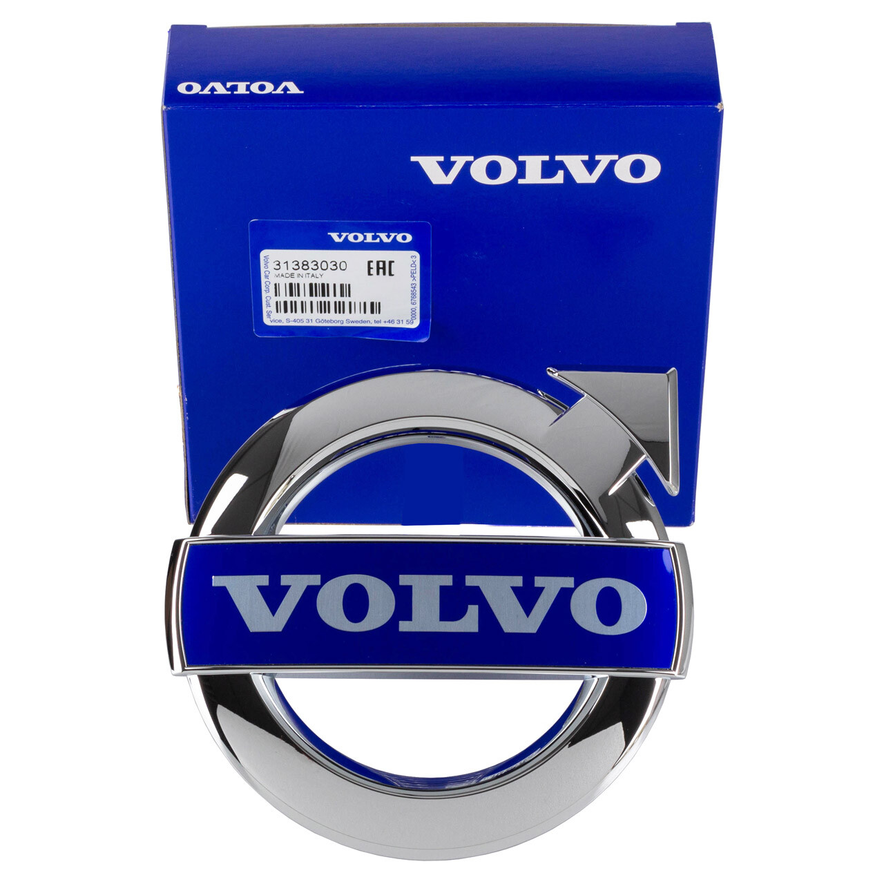 ORIGINAL Volvo Emblem Logo Kühlergrill Chrom S60 II V60 I XC60 I vorne ...