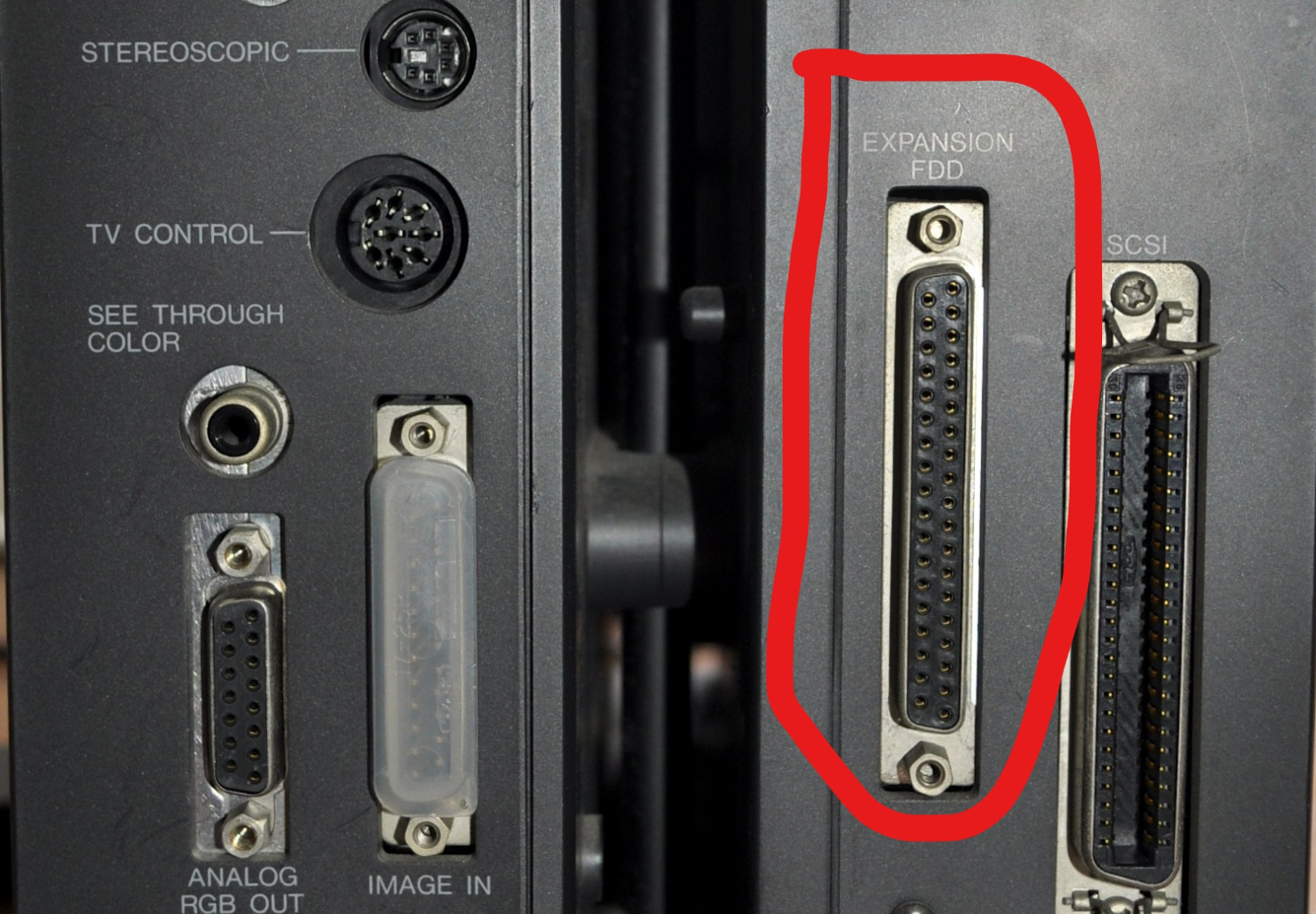 Sharp X68000 X1 External Floppy Cable FDD DC37 34Pin DB37 Drive HxC ...