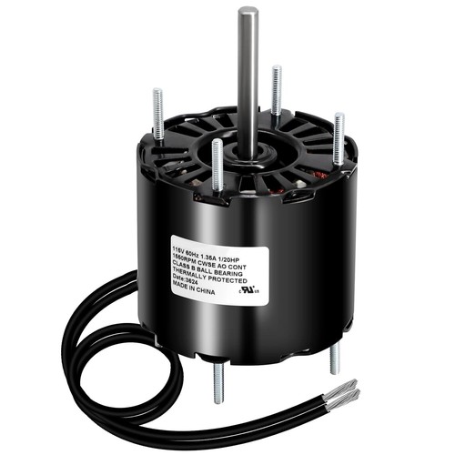40132 3.3" Motor 1/20 HP 1500 RPM 115 Volts CW Rotation Replaces Fasco ...