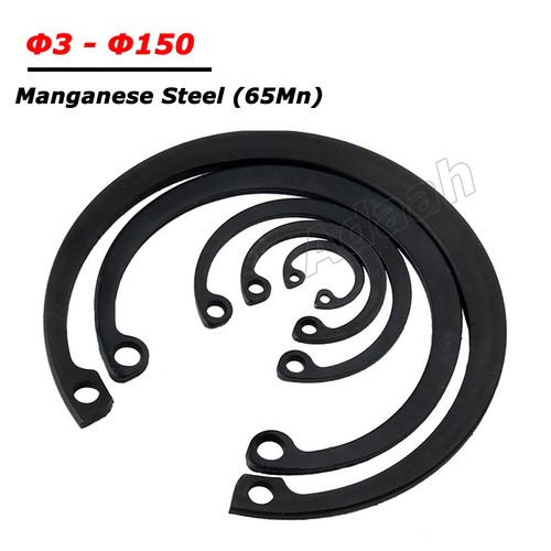 Ф3 - Ф150mm Internal Retaining Circlip C-Clip Bore Snap Rings 65 ...