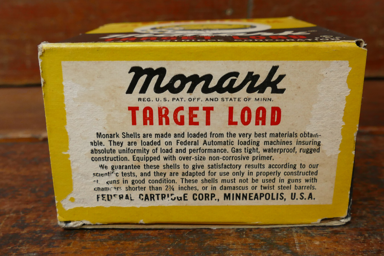 Vintage Federal Monark Target Load 12 Gauge | Grelly USA
