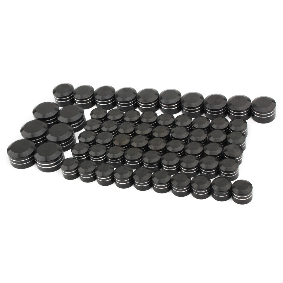 Motor Engine Bolt Covers Kit For Harley Softail Electra Street Glide ...