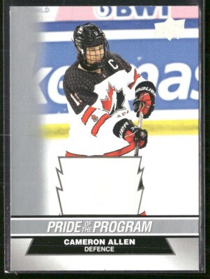 2023 Upper Deck Team Canada Juniors -Cameron Allen #91 Red Foil (RC) | eBay
