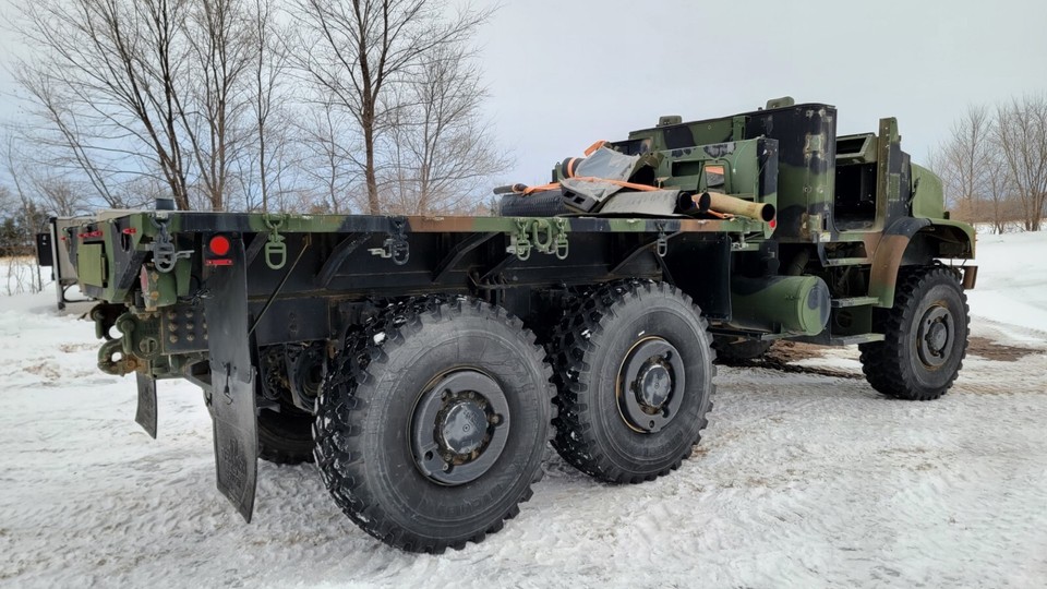 MK23 MTVR 7 Ton AMK23 Cargo Truck Flatbed mk25 mk31 HEMTT HMMWV 5 M923 ...