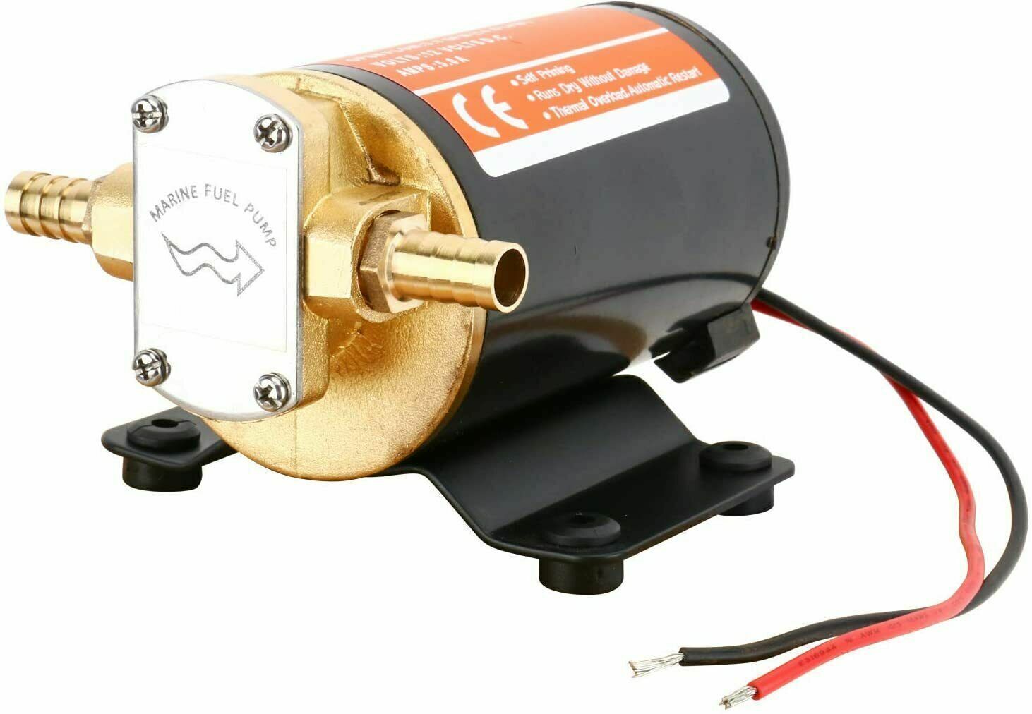 12V Electric Oil Scavenge Pump Turbo Oil Gear Pumps Remote Low Rear Oil ...