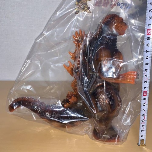 Marusan Godzilla 1989 Biogoji 350 Orange Clear Ver Soft Vinyl Figure ...
