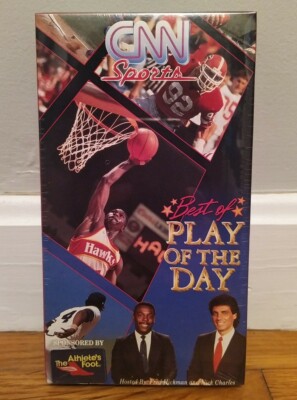NEW-CNN Sports Best of Play of the Day 1991 VHS RARE NBA NFL Sports ...