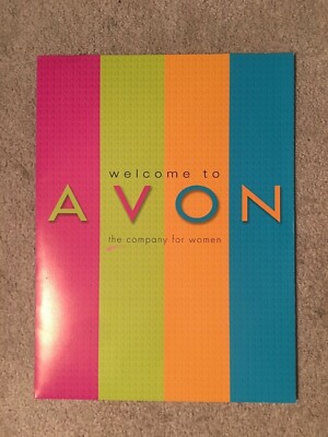 RARE New Avon Representative "Welcome to Avon" Company for Woman Folder ...