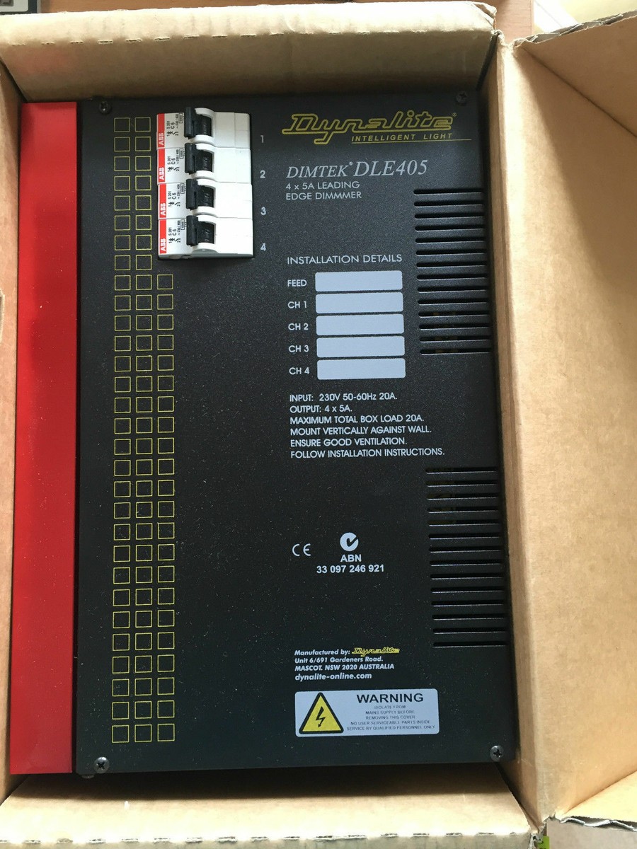 Philips Dynalite Leading Edge Dimmer Controller 1 Channel