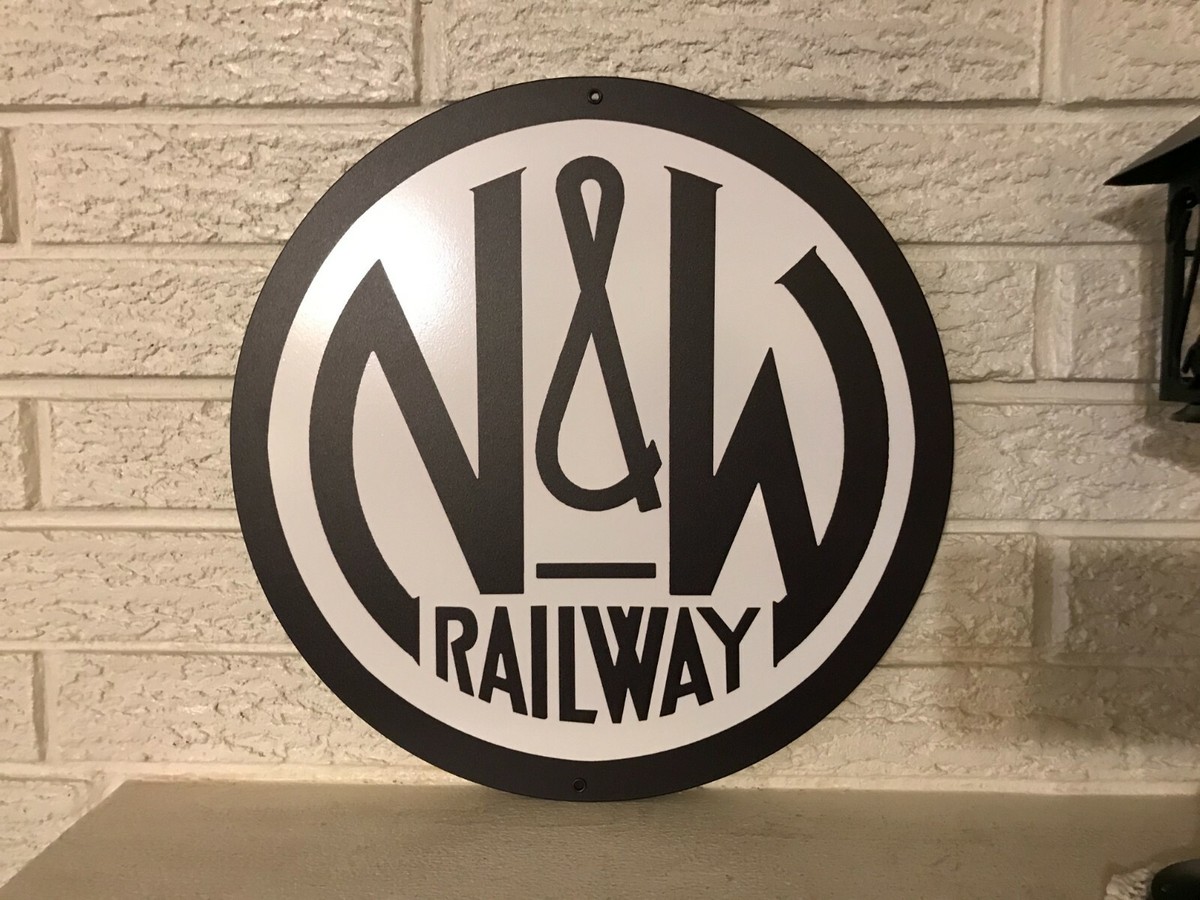 Norfolk Western Logo Norfolk Western Railroad Sign MrTrain