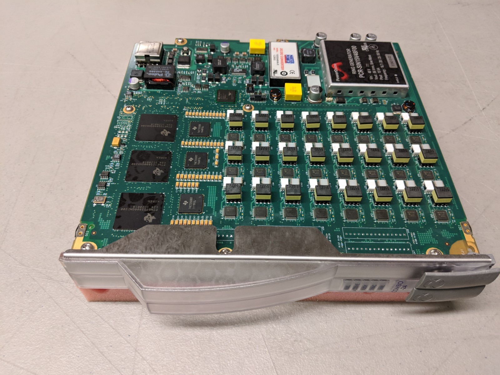 CALIX 100-00097 REV 16 COMBO-24 C7 24-POTS/ADSL INTERFACE (** We buy ...