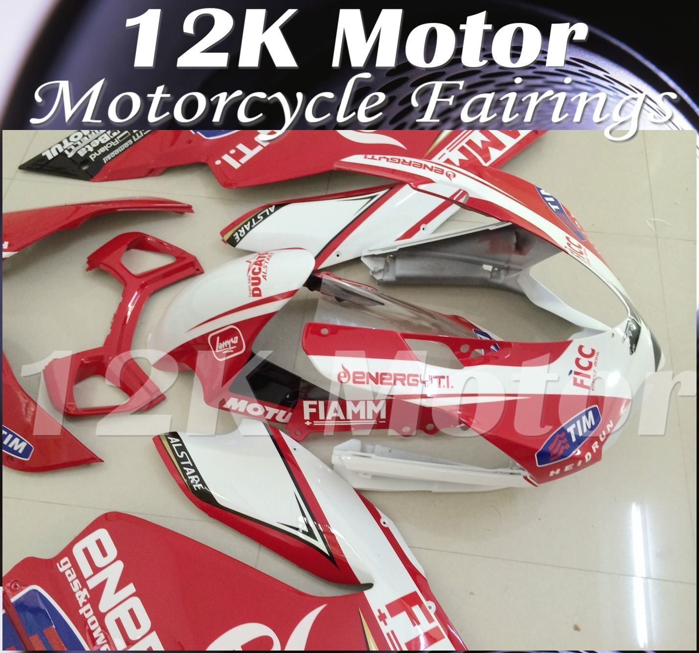 Fit For DUCATI 899 1199 Fairing Kit Fairings Set Bodywork Part Panel ...
