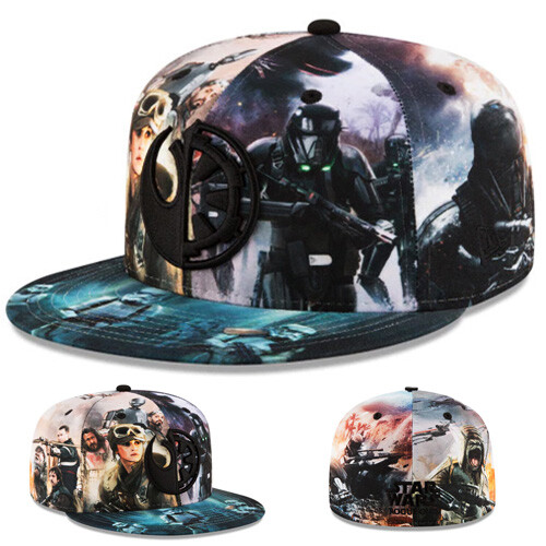 New Era Star Wars 59FIFTY Fitted Hat Rogue One Character Printed All ...
