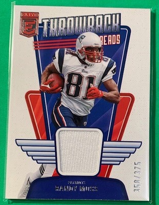 2023 PANINI DONRUSS ELITE FOTL THROWBACK THREADS WHITE PATCH PARALLEL ...