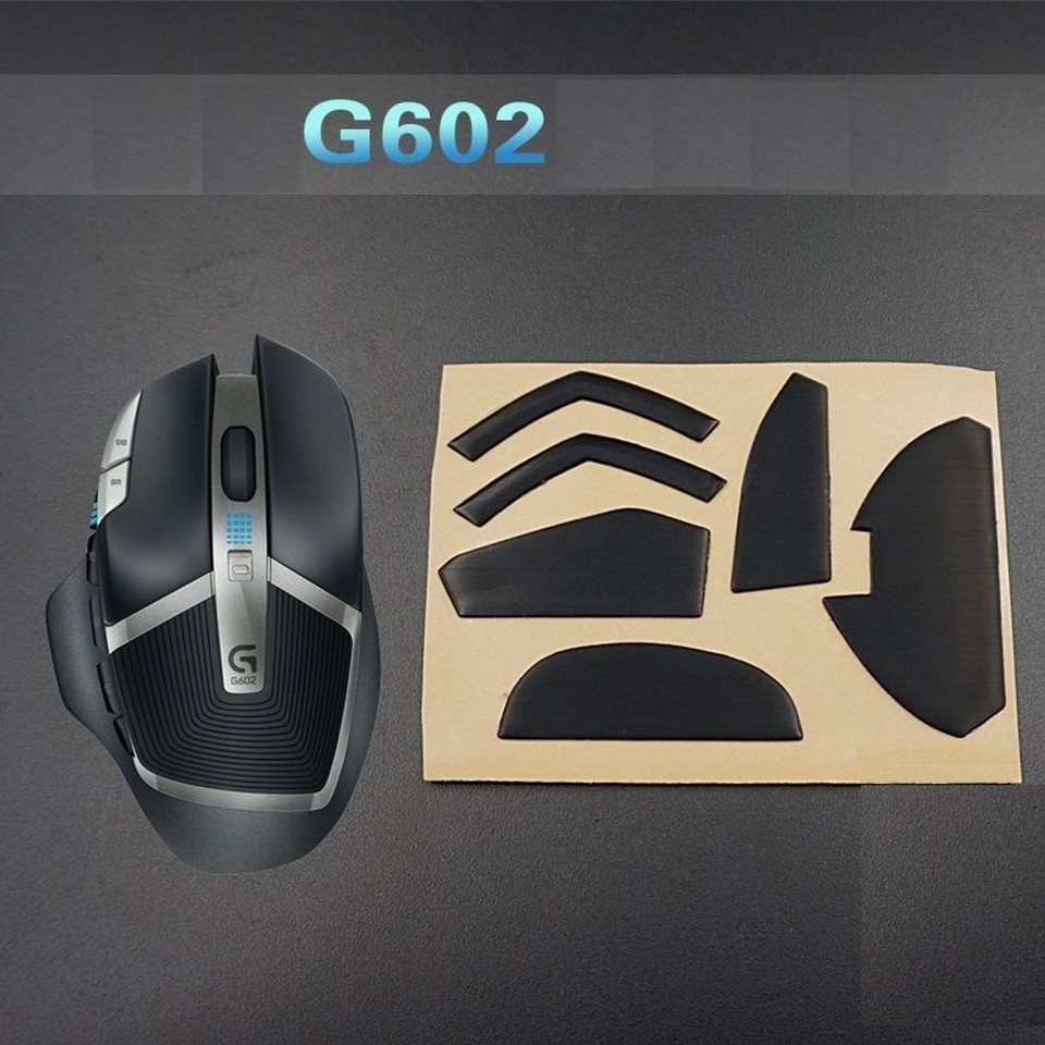 0.75mm Thick Pads Mouse Feet Stickers For Logitech G602 Wireless Gaming ...