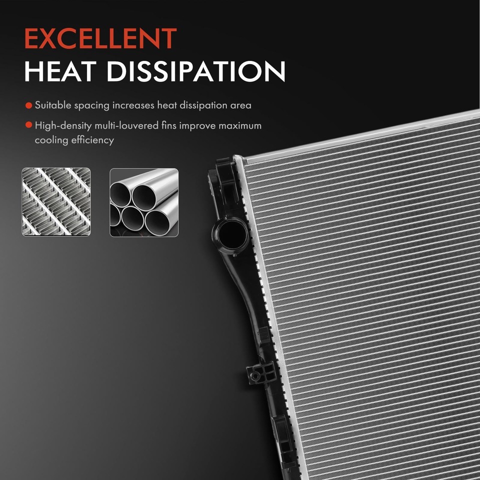 Radiator for Mercedes-Benz W205 C300 C43 AMG W212 W213 E200 E43 AMG ...