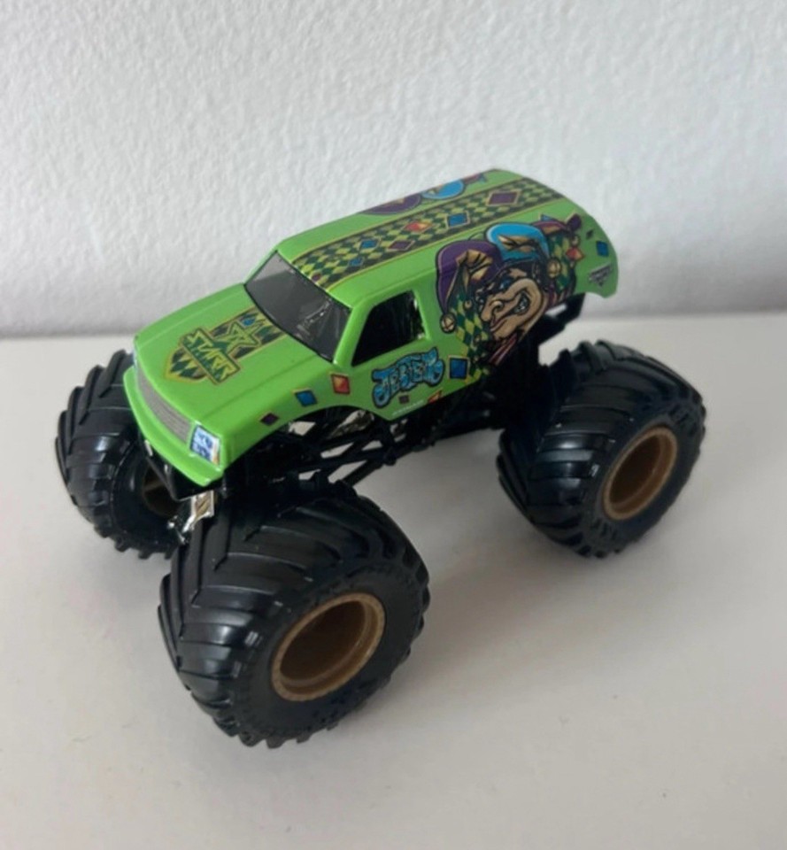 Monster Jam Rare Green Jester 1:64 Monster Truck VGC | eBay UK