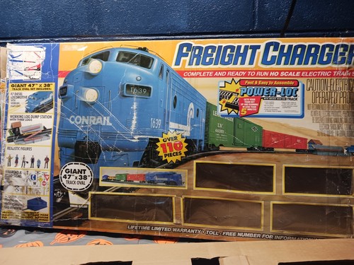 Vintage Freight Charger Complete Ho Scale Electric Train Set | eBay