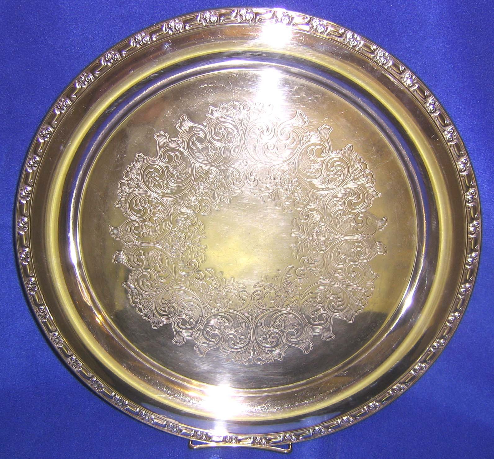 Oneida Large Silverplate Tray - SHIPPING INCLUDED | eBay