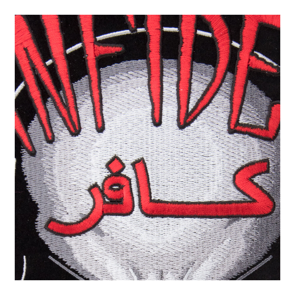 Red Eyed Infidel American Flag Skull Patch, Skull Back Patches | eBay