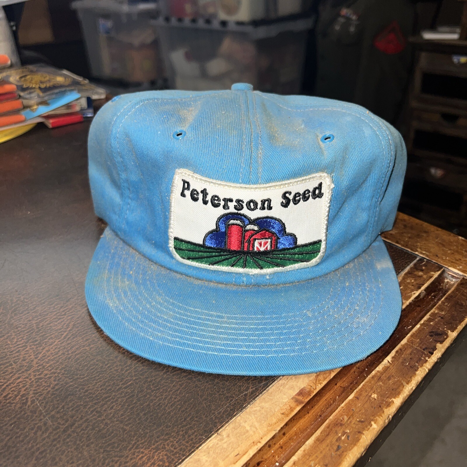 Vintage Early Trucker Style Farm Hat Peterson Seed | eBay