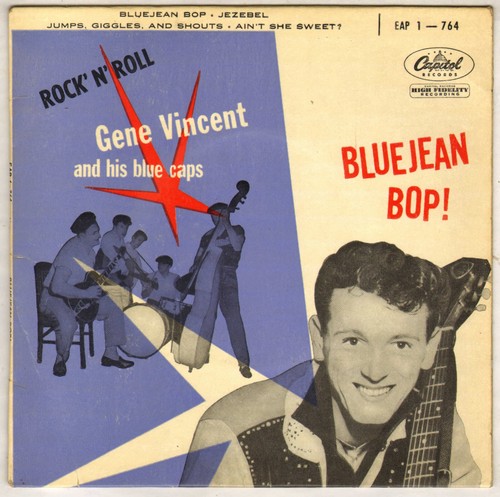 GENE VINCENT "BLUE JEAN BOP" ROCK & ROLL EP CAPITOL EAP 1-764 | eBay