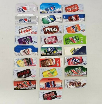 25 Vending Machine Soda Can Labels (Standard Size) | eBay