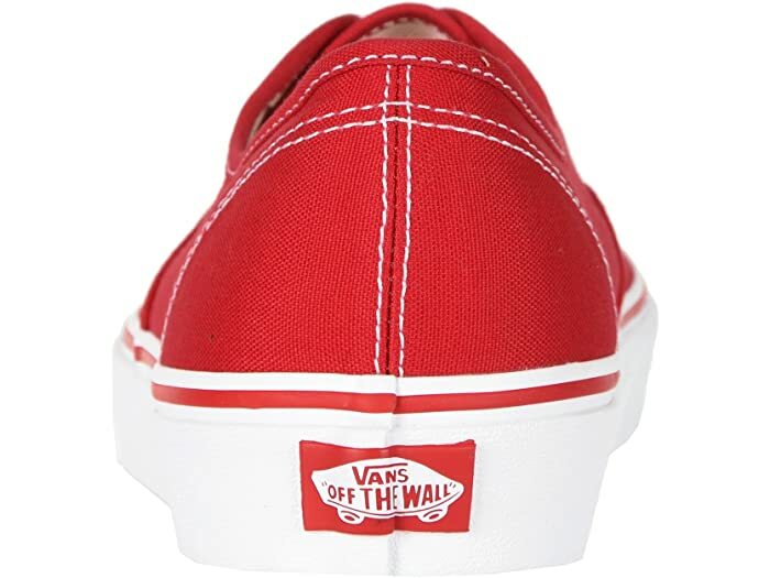 VANS AUTHENTIC RED, BRAND NEW IN THE BOX. VN000EE3RED | eBay