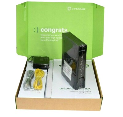 CenturyLink Technicolor C1100T 802.11n DSL VDSL2 Modem WiFi Wireless ...