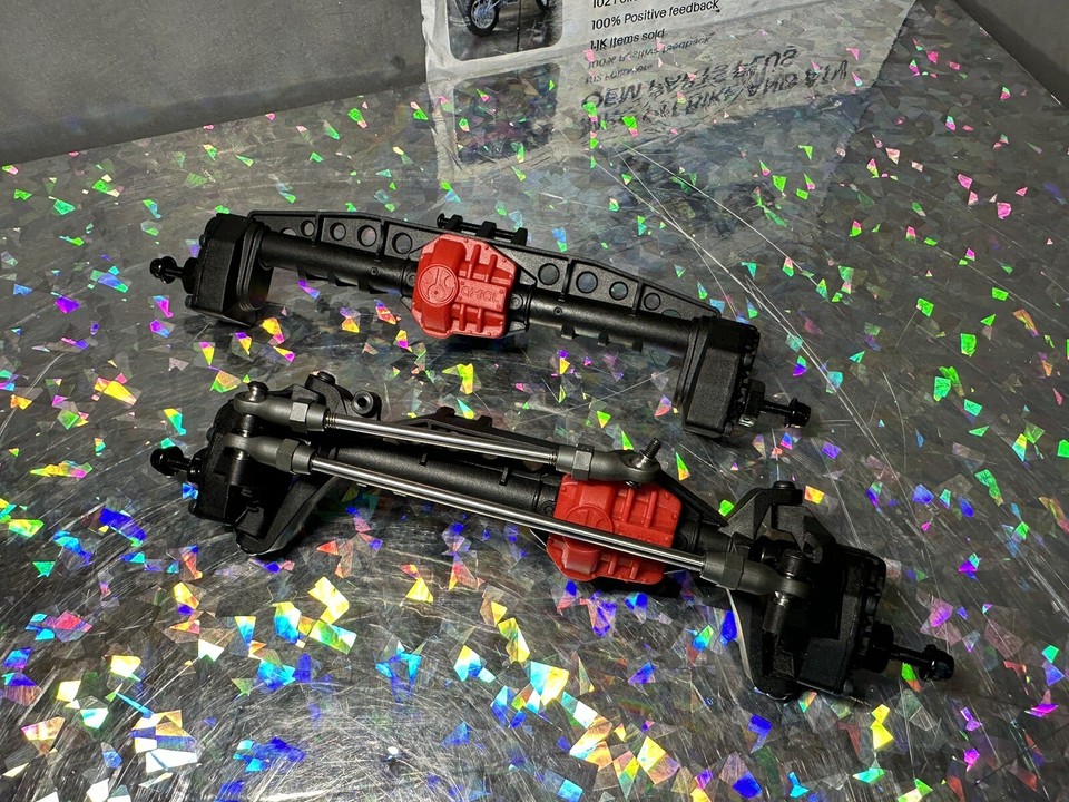 Axial SCX10 III K10 AR45 Portal Axles Front Rear METAL GEAR axle set ...