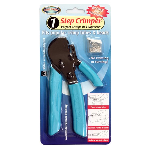 BeadSmith® Bead Buddy 1 Step Crimper Tool Pliers Crimps In One Squeeze ...