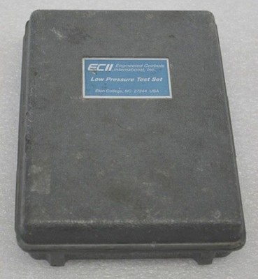 ECII Engineered Controls International 2434A Low Pressure Test Set | eBay