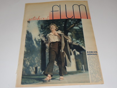 Sztuka i Film 23/1934 polish magazine Adalyn Doyle, Marcelle Chantal M ...