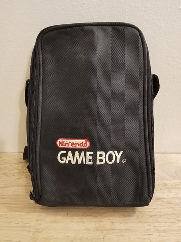 Black Official Nintendo Gameboy Carrying Case Travel Bag | eBay