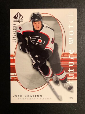 2005-06 SP Authentic Josh Gratton Future Watch Rookie Card #273 RC ...