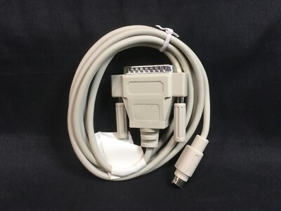 New Computer Cable Male 8-Pin Mini-DIN To Male DB25 - Mac To ...