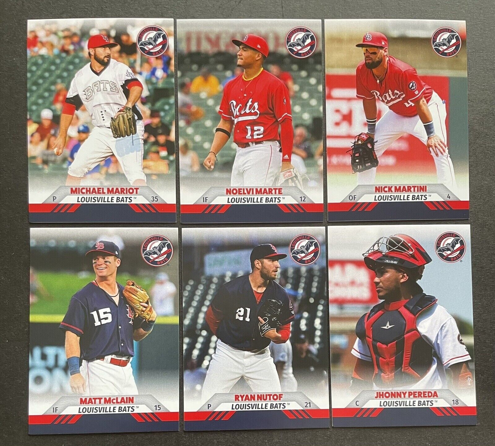 2023 CINCINNATI REDS AAA Bats Team Set ELLY DE LA CRUZ Matt McLain ...