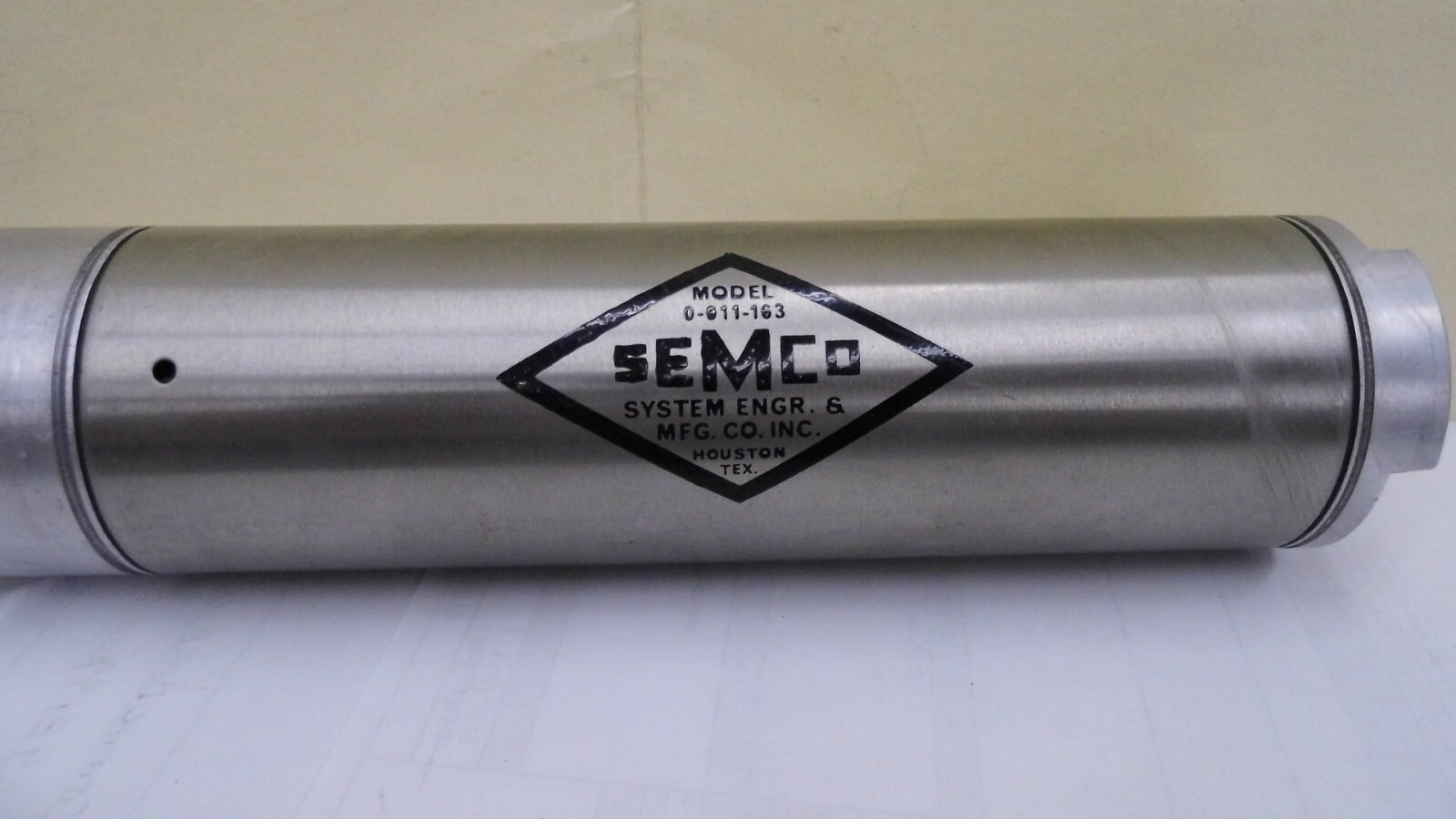 Semco 0-011-163 Pneumatic Cylinder UC D-1329-A 2" Bore 3 1/4" Stroke 5/ ...