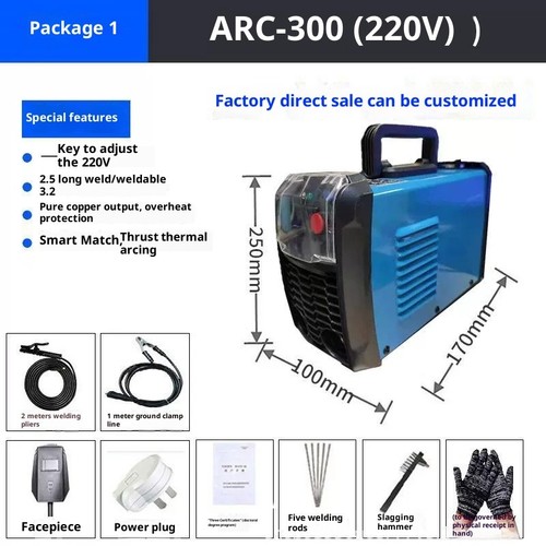 300A Inverter Arc Electric Welding Machine LCD Welder Machine Inverter ...