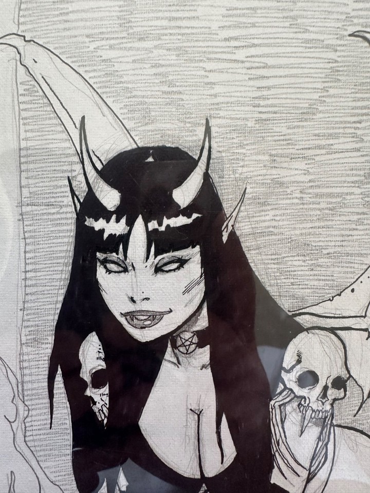 Sexy Purgatori Original Comic Book Artist Jim Balent 9”x 12" | eBay