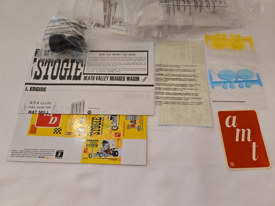 Amt 1-25 Scale Lil Stogie Death Valley Dragger Wagon OBSI New Super ...