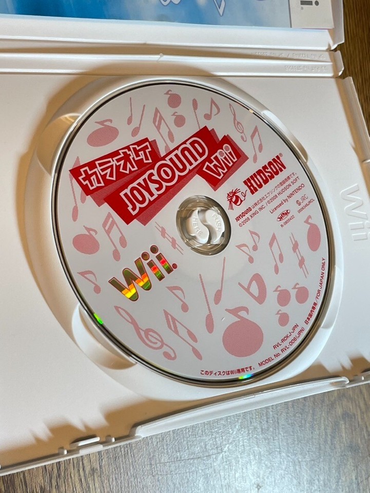 NINTENDO Wii KARAOKE JOY SOUND WII | eBay