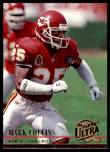 1994 FLEER ULTRA MARK COLLINS KANSAS CITY CHIEFS #414 | eBay