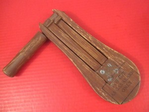 WWI US Army AEF Wooden Gas Attack Alarm Rattle - Aged - Reproduction | eBay
