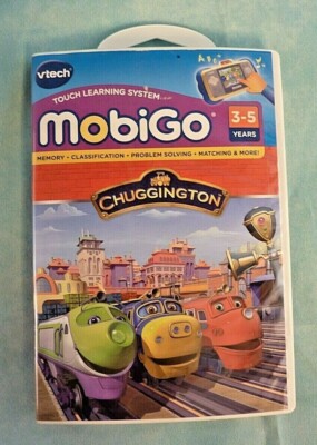 VTech Mobigo Touch Learning System Chuggington Game Software Cartridge ...